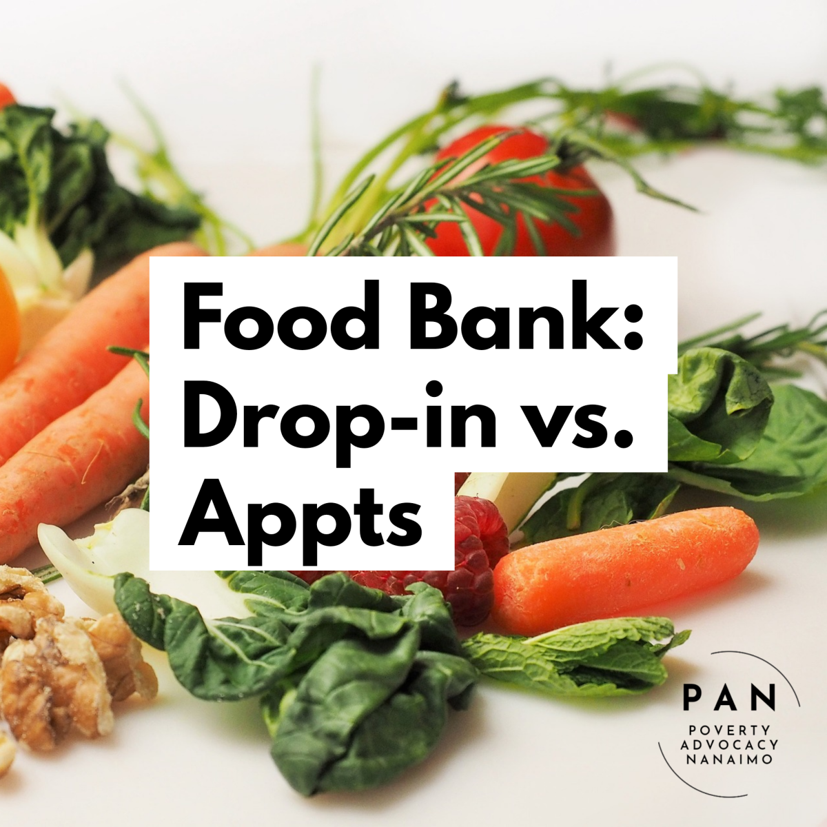 Food Bank: Drop-in vs. Appts – Poverty Advocacy Nanaimo